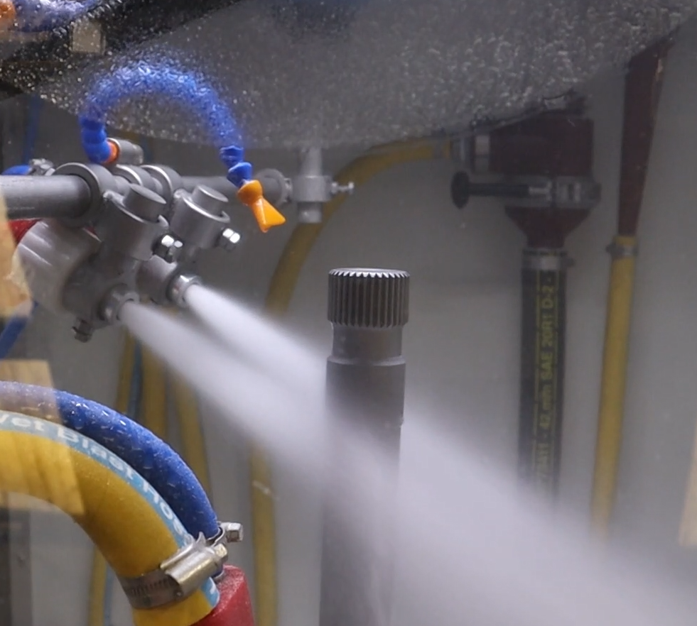 Automatic Aquablast® Single satellite solution