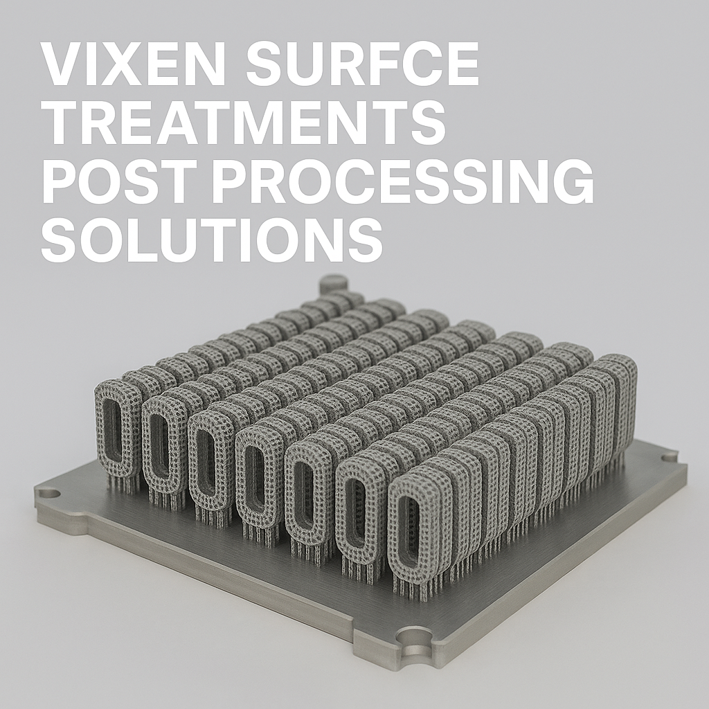 Additive Manufacturing post processing